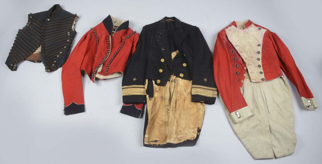 Lot of 10: Damaged Military Uniforms & Trousers.