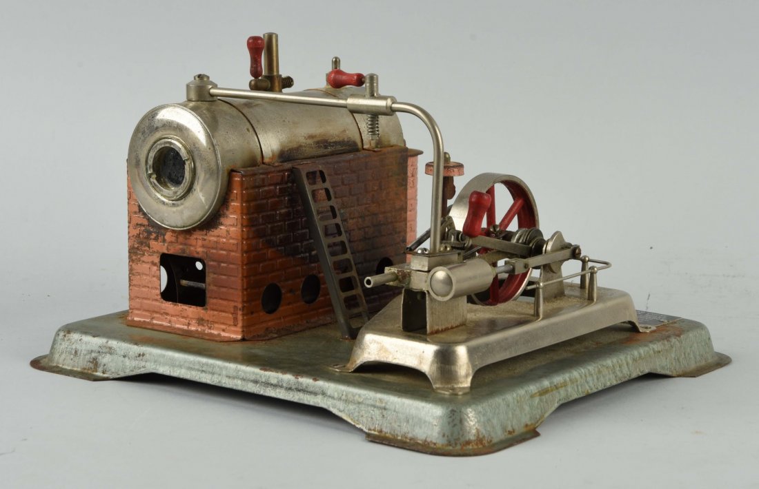 Salesman Sample Dry Fuel Fired Steam Engine.