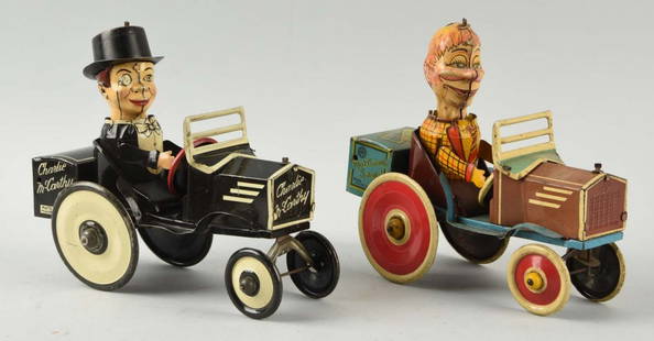1939 Marx Charlie Mccarthy & Mortimer Snerd Private Car