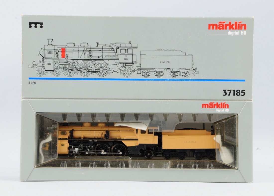 Marklin No. 37185 Locomotive & Tender.