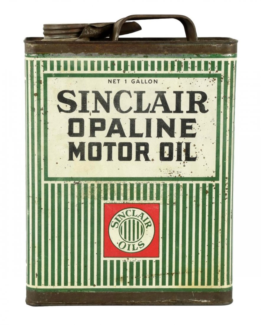 Sinclair Opaline Motor Oil One Gallon Can.