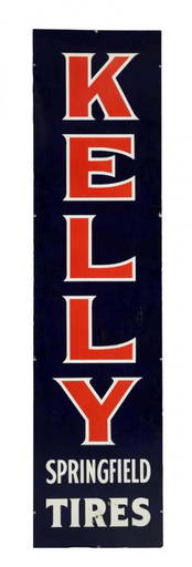 Kelly Springfield Tires Vertical Porcelain Sign. - Jul 23, 2016 | Dan ...