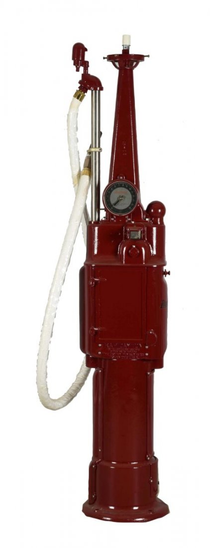 Rapidayton #25 Clock-Face Gas Pump.