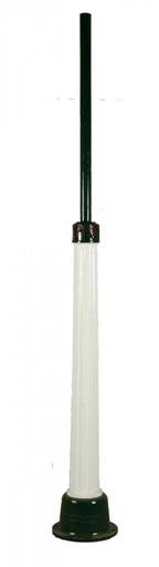 Conoco Fluted Cast Iron Light Pole.