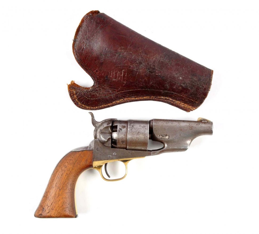 (a) Colt Model 1860 Snub Nose Revolver.