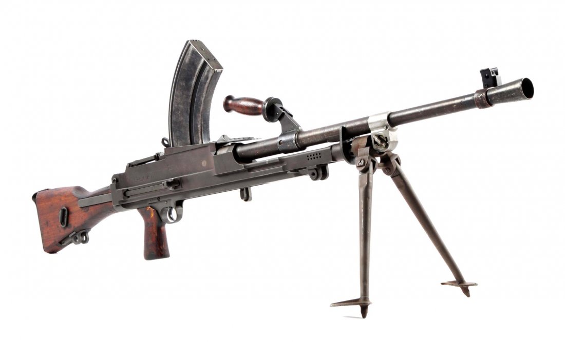 (C) Bren Semi-Automatic Mk II Light Machine Gun