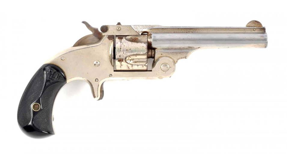 (a) S&w Model 1 1/2 Single Action Revolver.