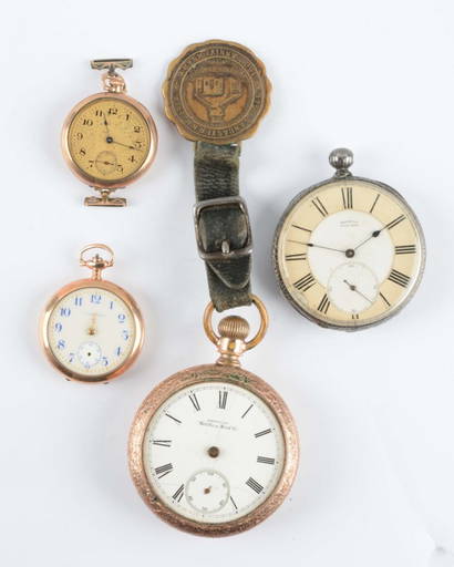 Lot Of 4: Pocket Watches.