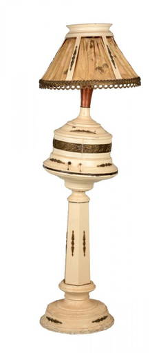 Phonolamp W/ Shade & Pedestal Base.