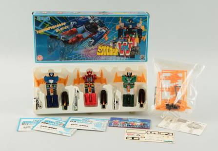 Rare 1982 Takara Microman Micro Robot W Gift Set