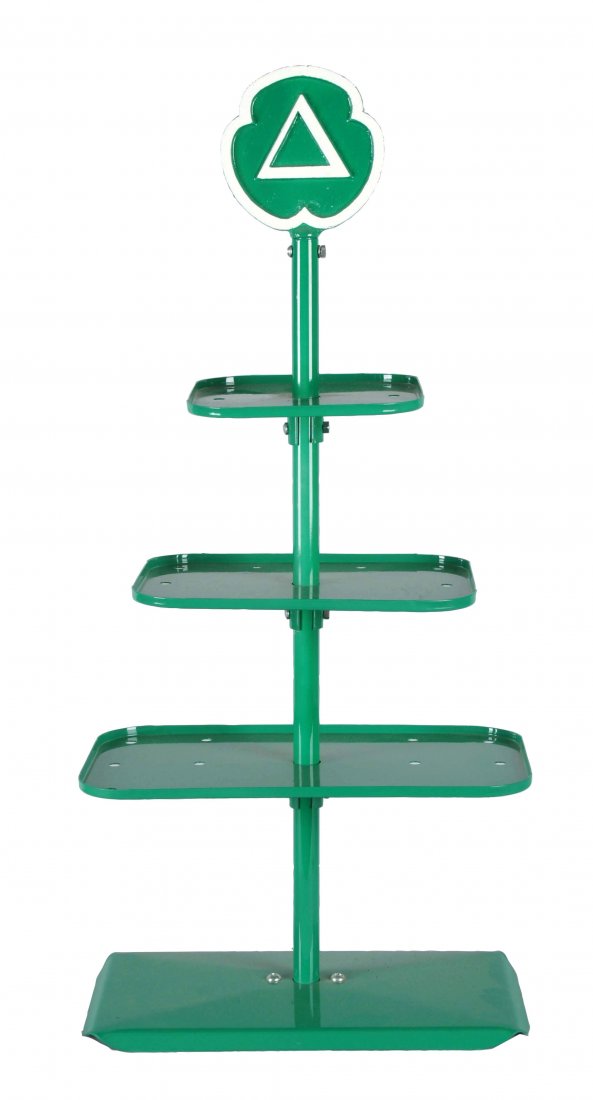 Cities Service Oil Service Station Oil Can Rack,