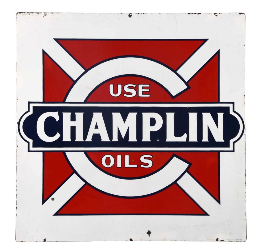 Use Champlin Oils w/ Logo Porcelain Sign. - Oct 03, 2016 | Dan Morphy ...