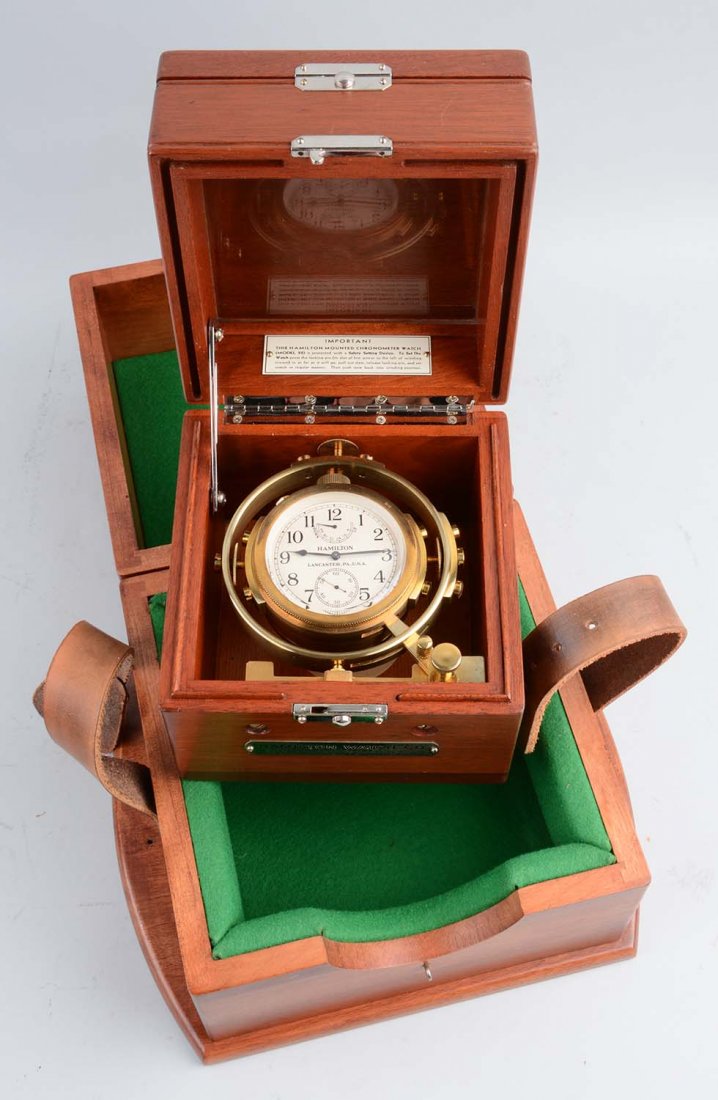 Hamilton Chronometer Model 22 Ship Clock