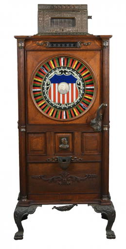 **25¢ Two-Bits Dewey Upright Slot Machine - Oct 15, 2016 | Dan Morphy ...