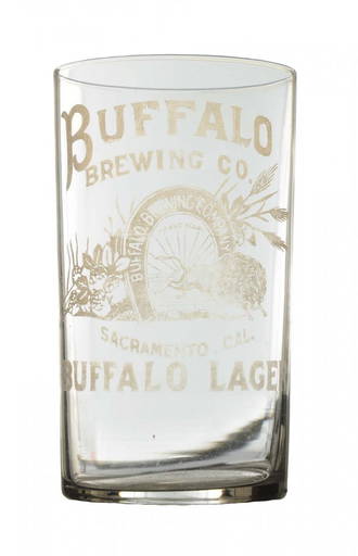 Buffalo Brewing Co. Beer Glass - Oct 15, 2016 | Dan Morphy Auctions in NV