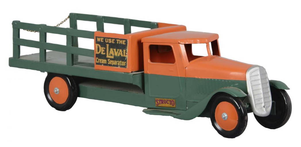 Pressed Steel Structo Stake Bed Truck