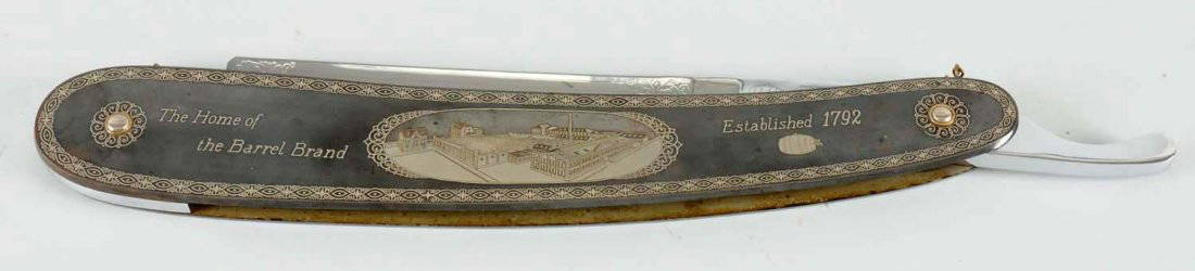 Barrel Brand Daniel Peres Display Razor.