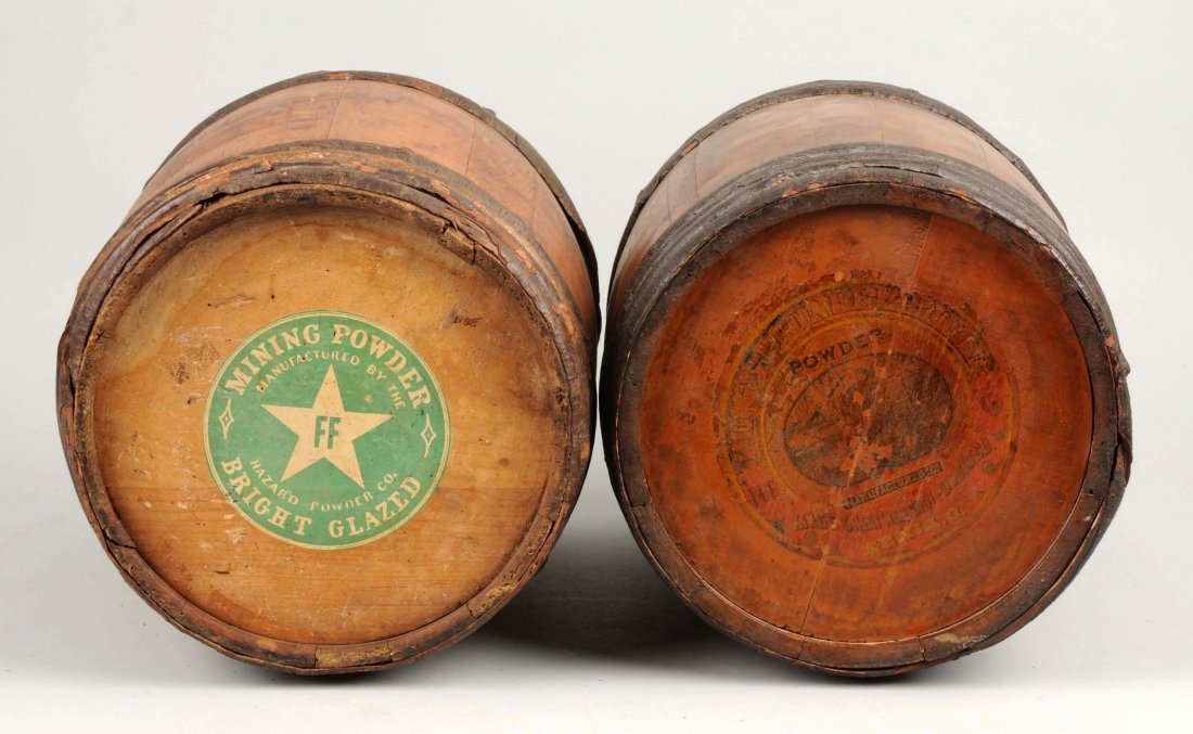 Lot Of 2: Powder Kegs.