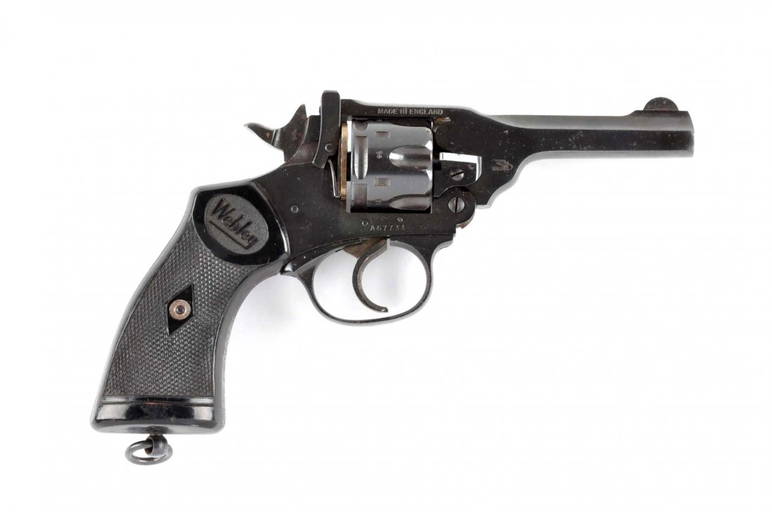 (C) Webley MKIV Double Action Revolver. - Nov 06, 2016 | Dan Morphy ...
