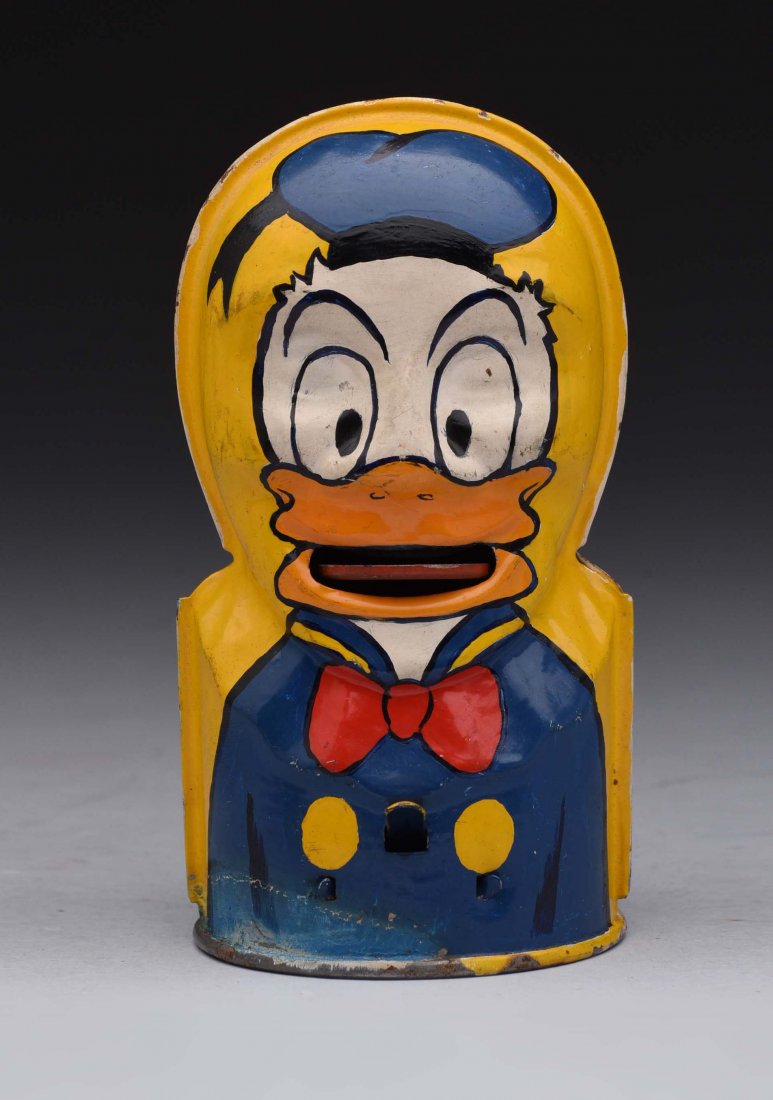 Tin Donald Duck Porotype Mechanical Bank. - Jan 14, 2017 | Dan Morphy ...