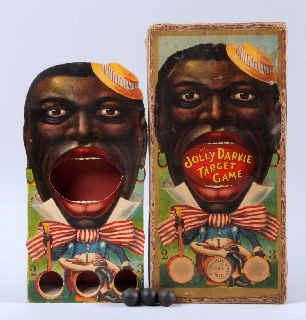 McLoughlin Bros. Jolly Darkey Target Game.