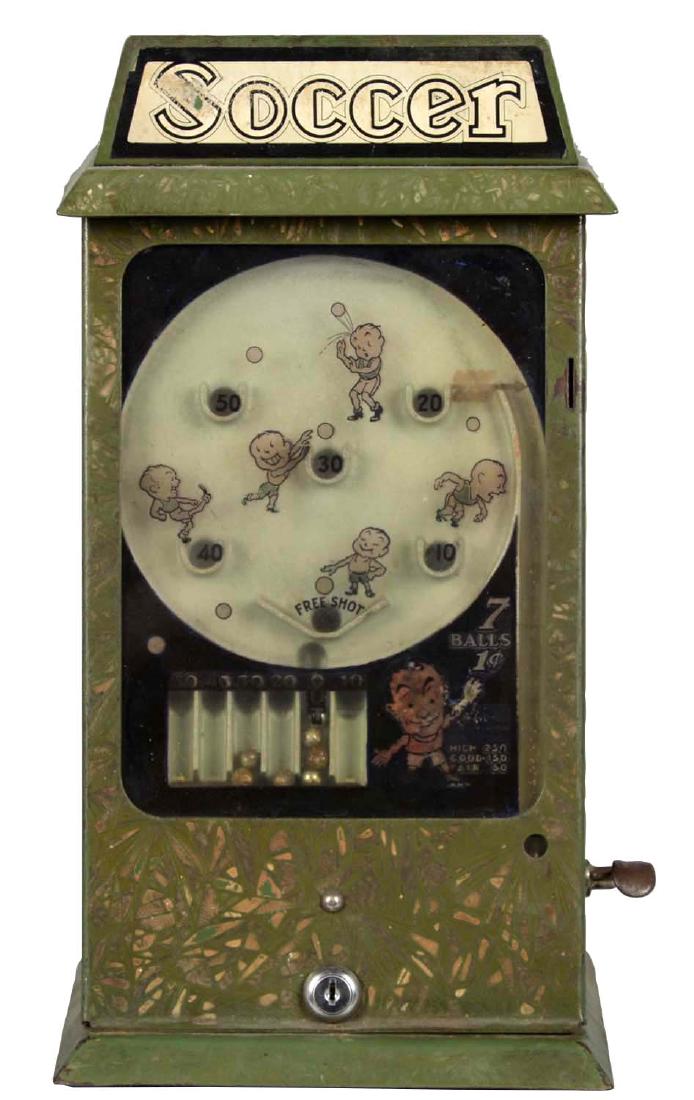 1¢ Genco Soccer Countertop Flip Ball Skill Game