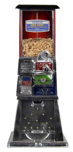 1¢ Hance Mfg. Co. Standard Rex Peanut Vending Machine