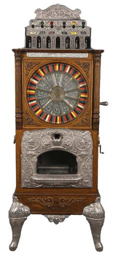 **5¢ Caille New Century Musical "puck" Slot Machine