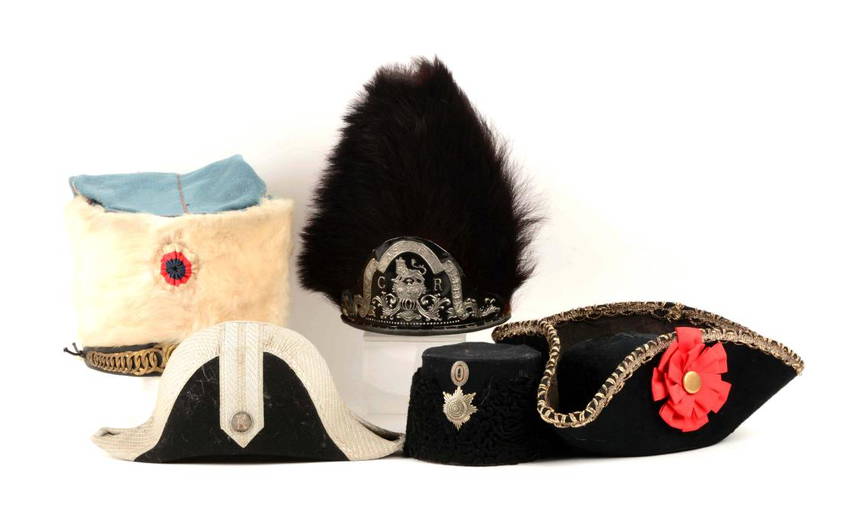 Lot Of 5: Reproduction Military Hats. - Feb 24, 2017 | Dan Morphy ...
