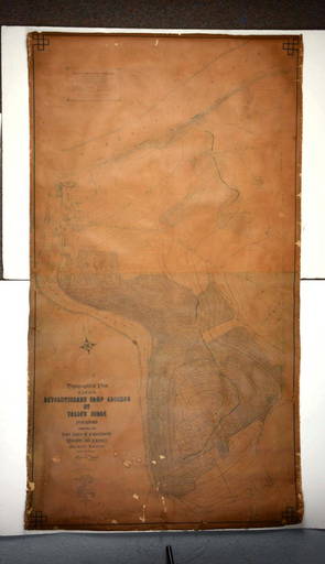 1893 Map Of Valley Forge.