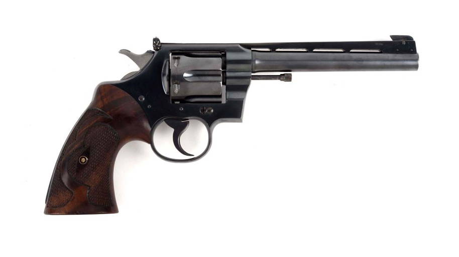 (c) Colt King Super Target Official Police .38 Double