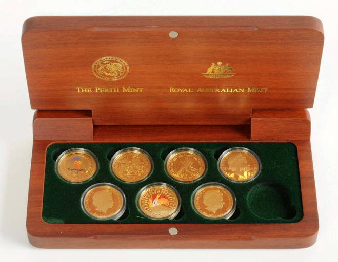 2000 Sydney Olympic Gold Proof Set.