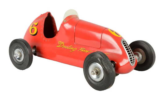 A Dooling Bros Front Drive Gas Powered Tether Racing Car