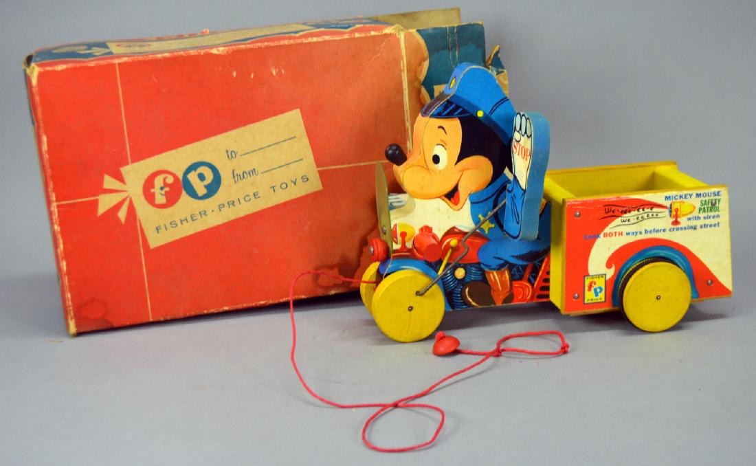 Mickey Mouse Safety Patrol Pull Toy. - Jan 30, 2021 | Van Eaton ...