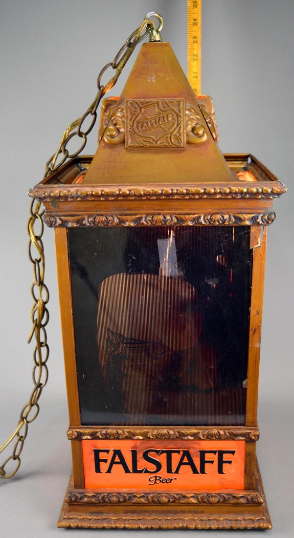 Falstaff Beer Pendant Light Fixture