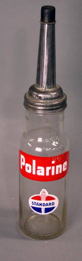 Standard Polarine Oil Bottle With Spout