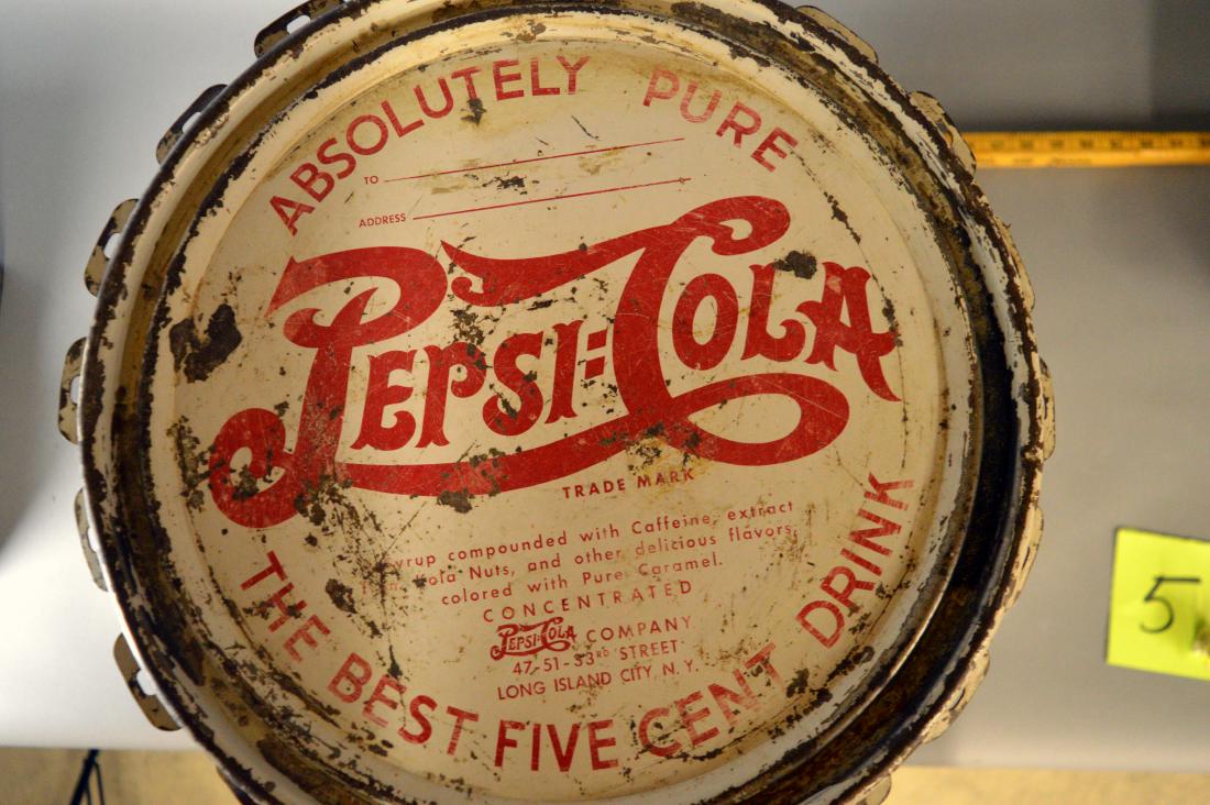 Vintage Pepsi-Cola metal syrup barrel - Dec 02, 2018 | AAA Auction ...