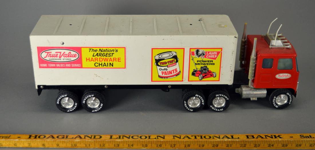 Vintage Nylint Truevalue Truck & Trailer