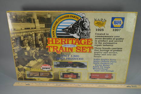 Model Power Napa Limited Edition Heritage Electric Ho Scale Train Set