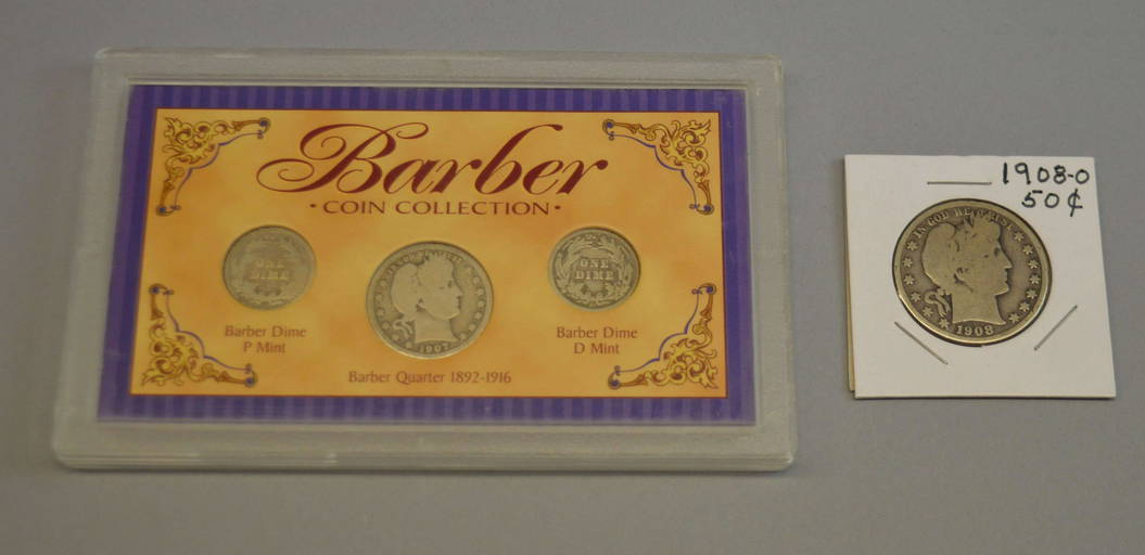 4 Barber Coins