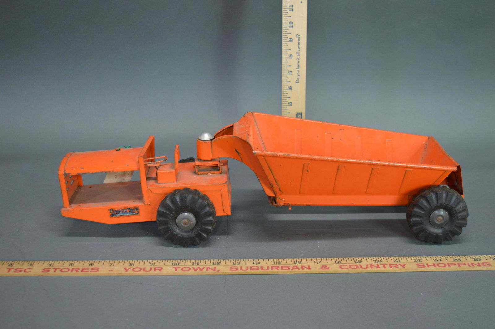 Structo Tractor & Bottom Dump Trailer