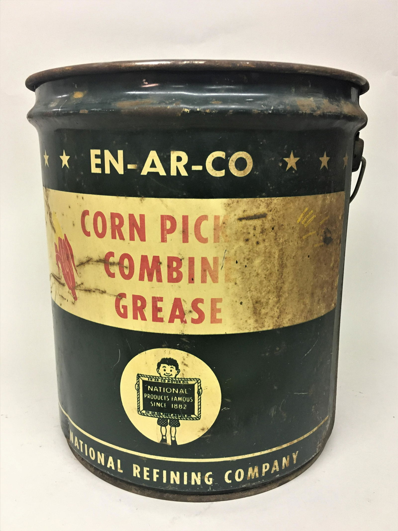 En Ar Co Corn Picker Combine Grease 5 Gallon Bucket