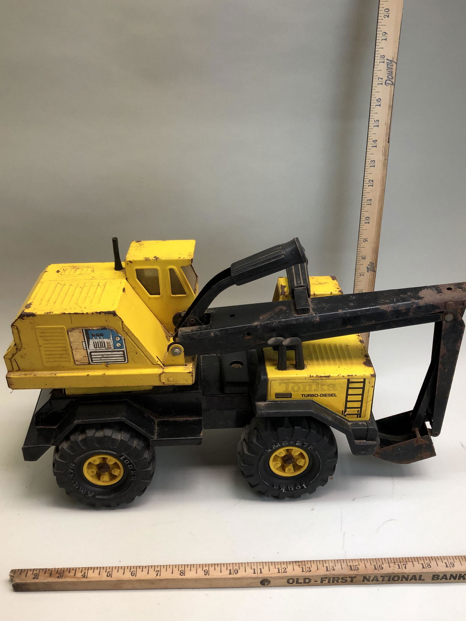 Tonka Turbo Diesel Backhoe