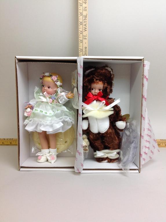 Effanbee, (2) Dolls, Patsyette May And Bearly Buddies