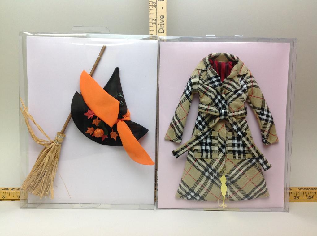 Tonner, (2) Doll Accessories, Halloween Hat With Broom