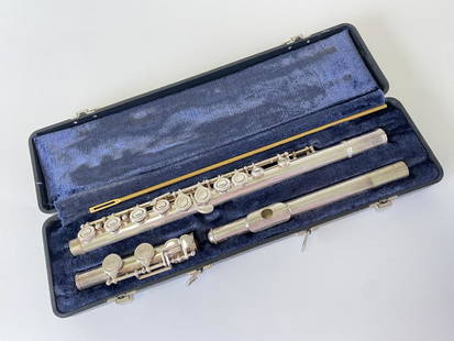 Vintage Artley Silver Plated Open Hole Flute Made In U.s.a. Artley ...