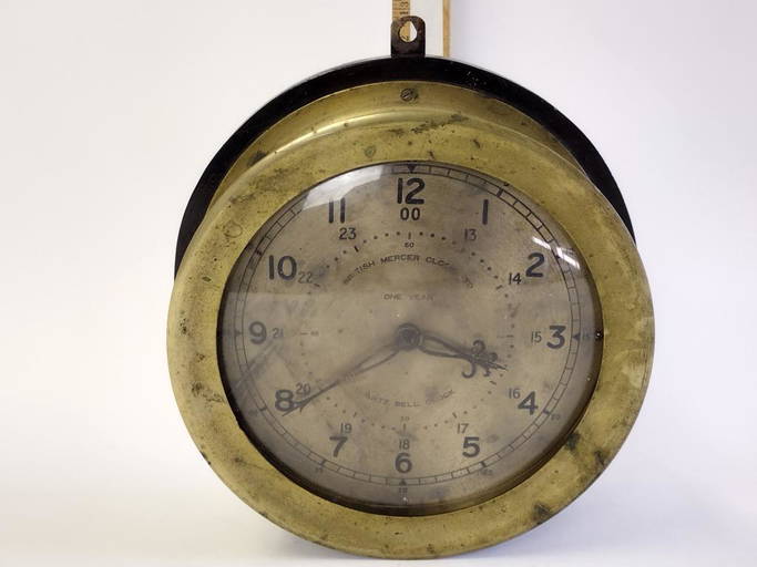 British Mercer Clock Ltd. Ships Bell Clock