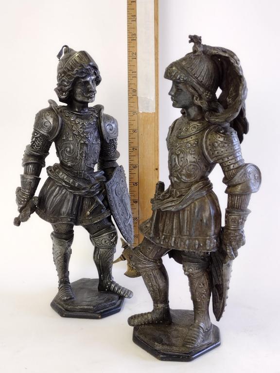 Pair of Conquistador Statues - Dec 04, 2022 | AAA Auction Service, LLC ...