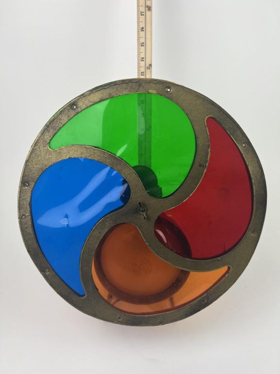 Vintage Mid Century Christmas Tree Color Wheel