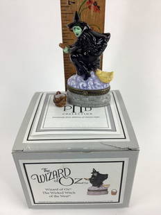 Phb Wizard Of Oz Tin Man Porcelain Trinket Box